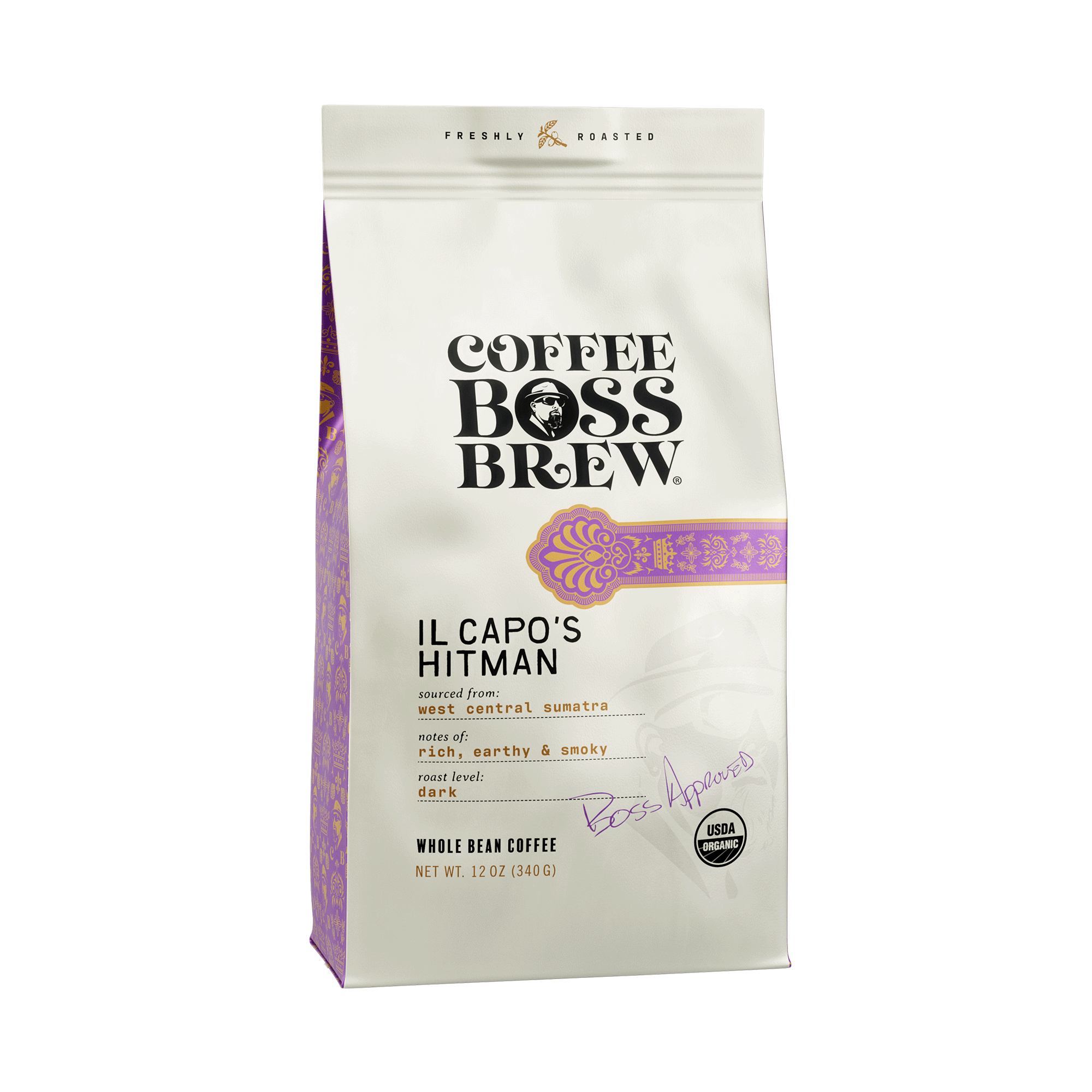 Dark Roast Coffee | Strong & Bold – Hitman Blend – Coffee Boss Brew